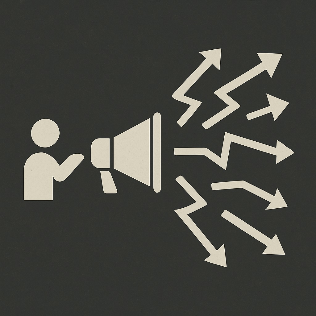 Leaders, Stop Creating Chaos! Your Words Carry Weight! - From the Green ...